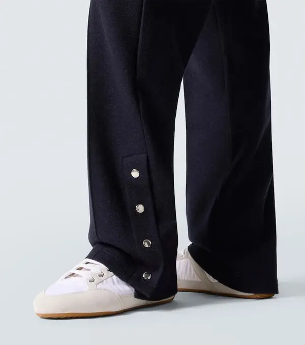 Givenchy Wool And Cashmere-blend Pants