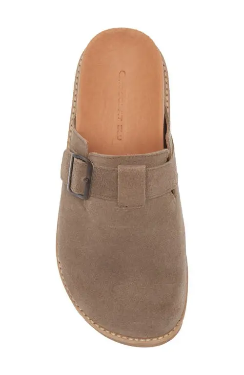 CHOCOLAT BLU Yuko Clog - Taupe Suede