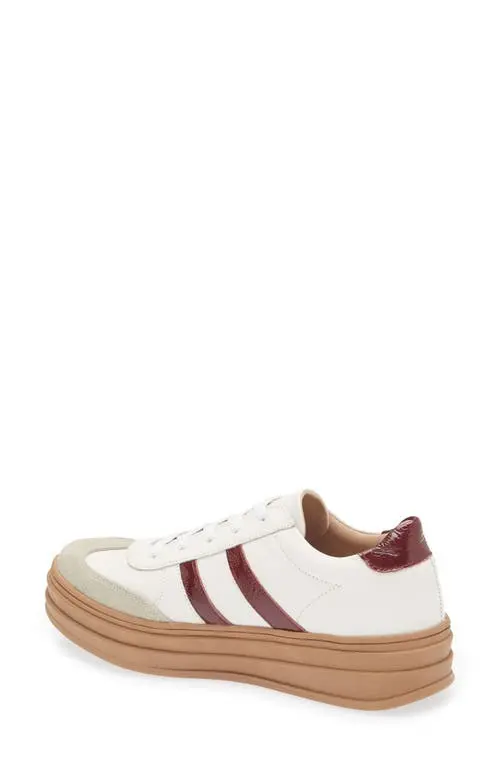 CHOCOLAT BLU Valox Sneaker - Wine-white Leather