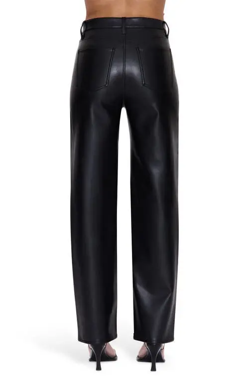 PISTOLA Cassie Coated Straight-leg Jeans