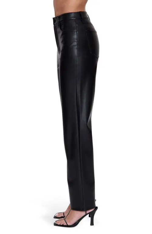 PISTOLA Cassie Coated Straight-leg Jeans