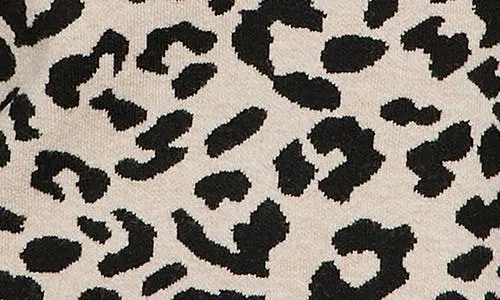Sanctuary Leopard Print Mock-neck Sweater