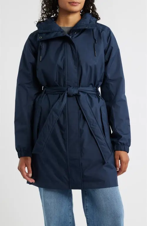 Helly Hansen Classic Insulated Trench Coat - Navy