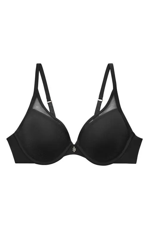 THIRDLOVE 24/7® Classic Uplift Plunge Underwire Bra - Black