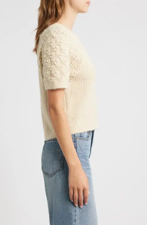 Rag & Bone Sierra Pom Short Sleeve Cardigan