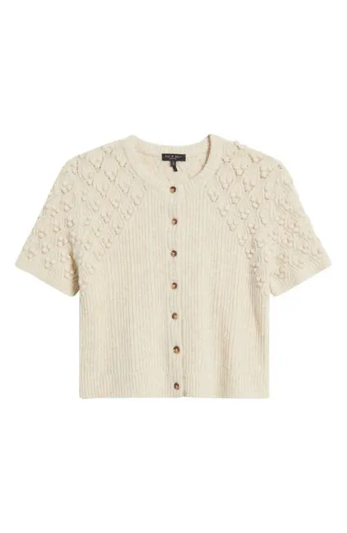 Rag & Bone Sierra Pom Short Sleeve Cardigan