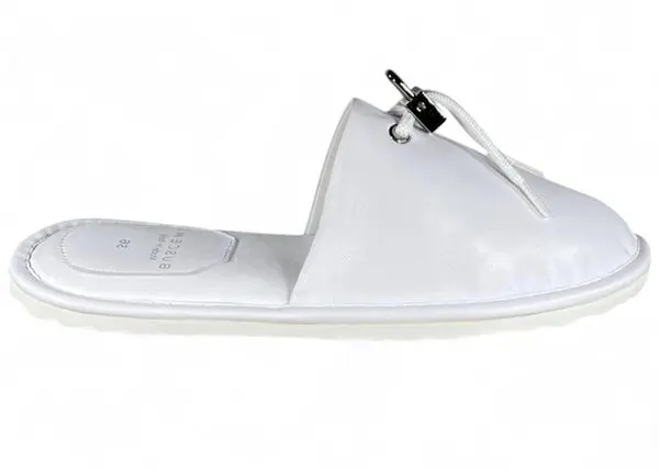 Buscemi Greenwich Slipper - White