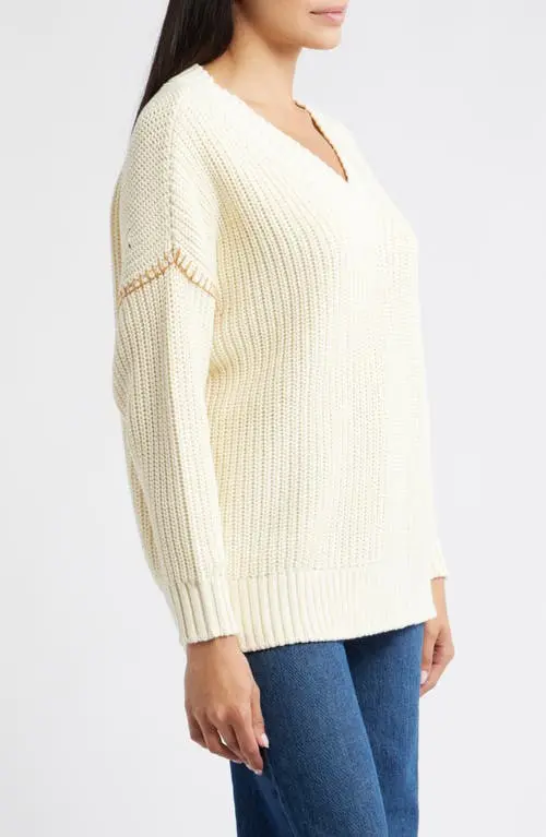 HATLEY Slouchy Cotton Sweater