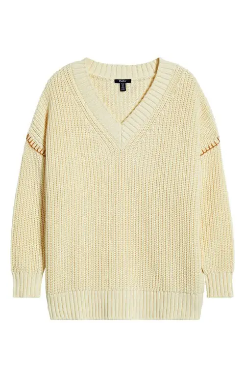 HATLEY Slouchy Cotton Sweater