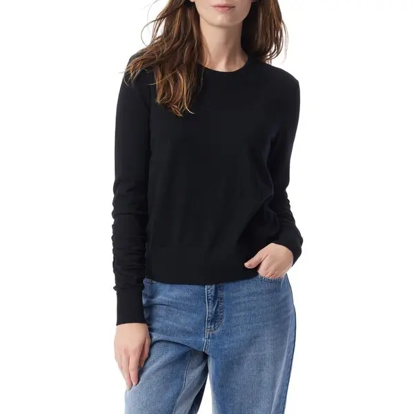 DO BY DEE OCLEPPO Sally Crewneck Sweater - Black