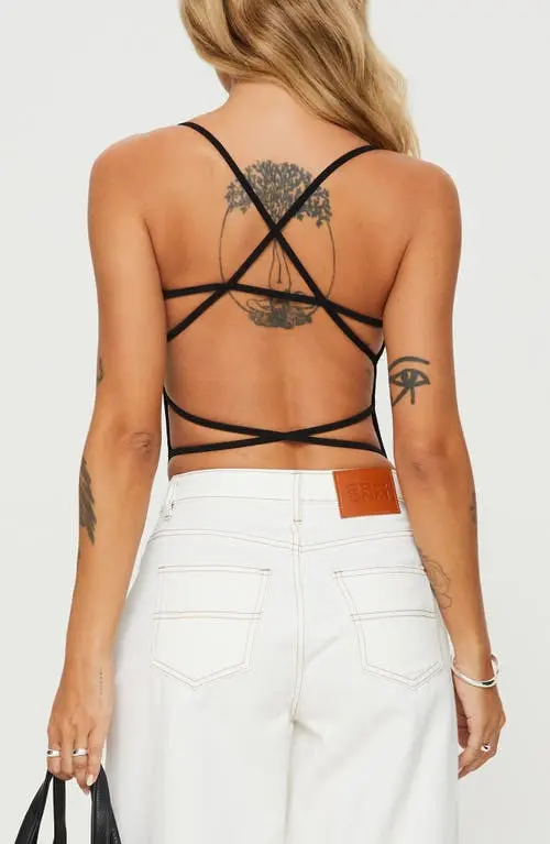 Princess Polly Strappy Back Bodysuit