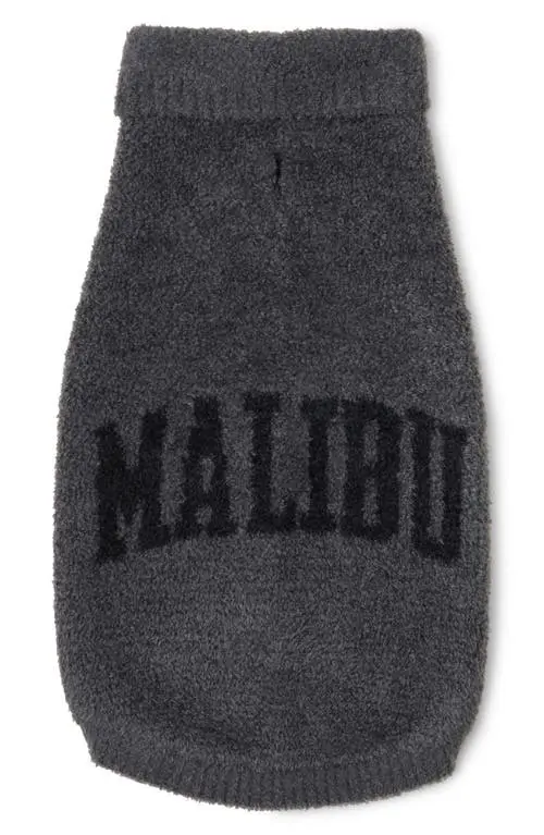 Barefoot Dreams Cozychic® Lite® Malibu Pet Sweater - Carbon-black