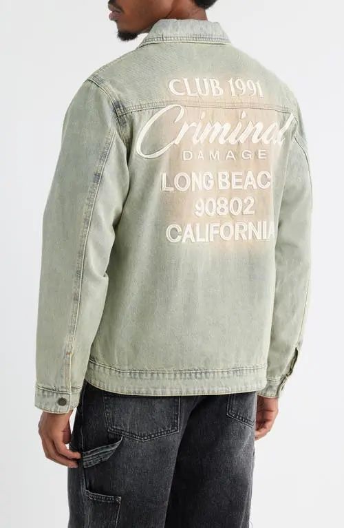 CRIMINAL DAMAGE Club 1991 Denim Jacket