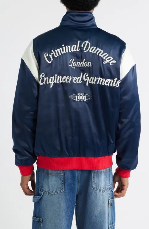 CRIMINAL DAMAGE Engineered Coach's Jacket