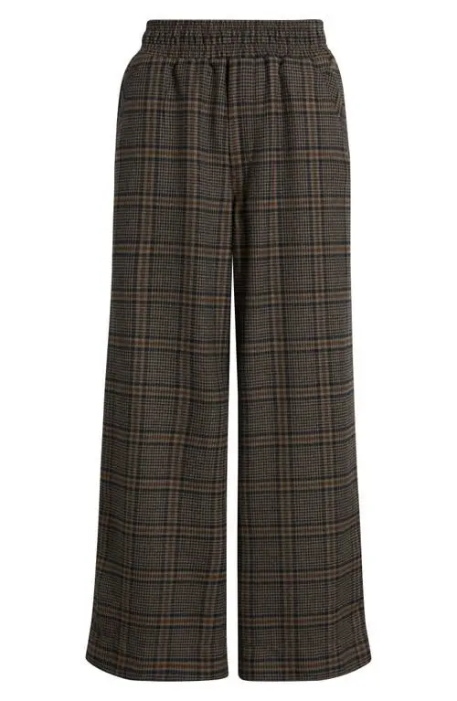 Wit & Wisdom Plaid Wide-leg Pants