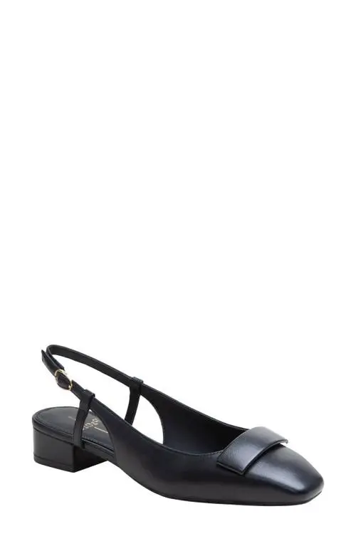 Linea Paolo Caris Slingback Pump - Black