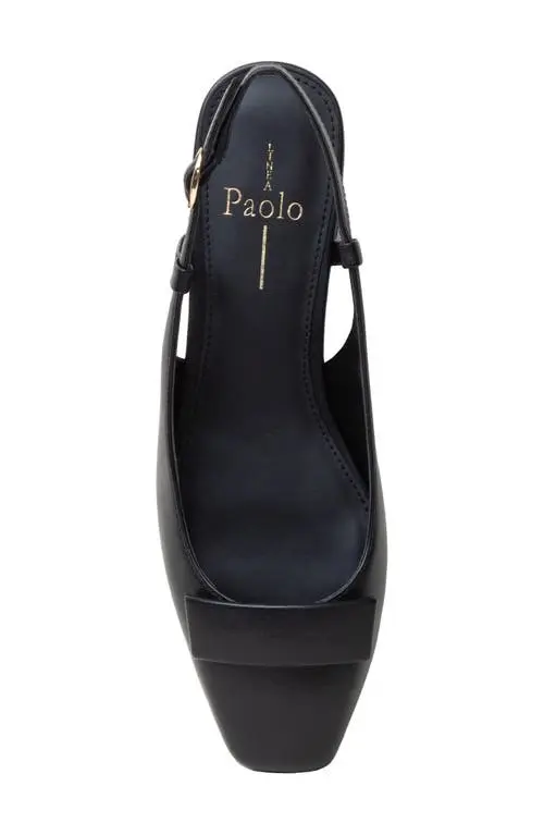 Linea Paolo Caris Slingback Pump - Black