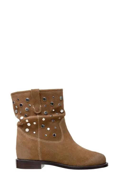 Linea Paolo Terry Studded Booties - Olive