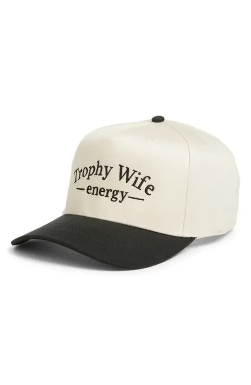 FRIDAY FEELIN’ Trophy Wife Energy Adjustable Snapback Hat