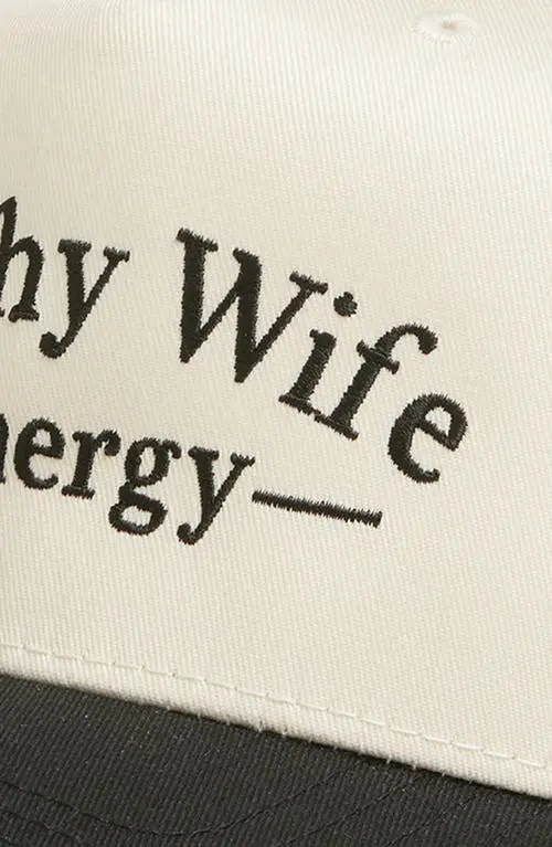 FRIDAY FEELIN’ Trophy Wife Energy Adjustable Snapback Hat