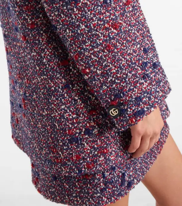 Gucci Wool-blend Tweed Jacket