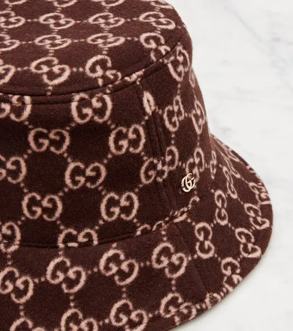 Gucci Gg Wool Bucket Hat