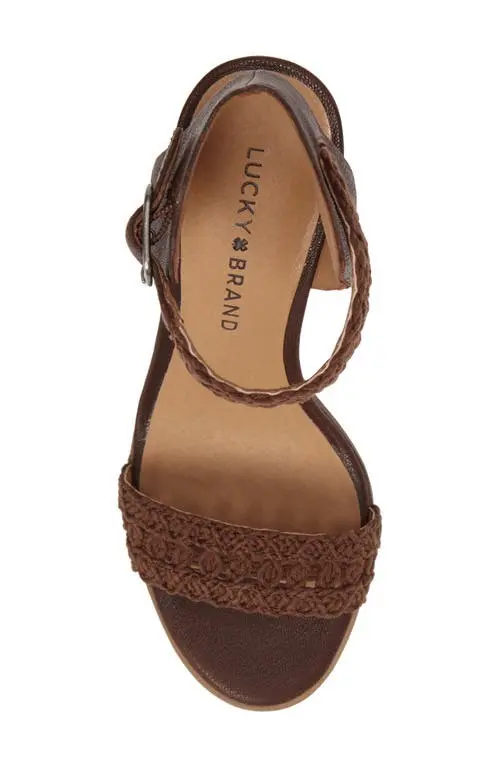 Lucky Brand Oakes Ankle Strap Sandal
