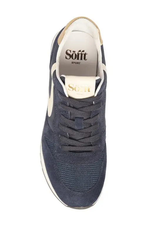 SOFFT Janey Lace-up Sneakers - Navy