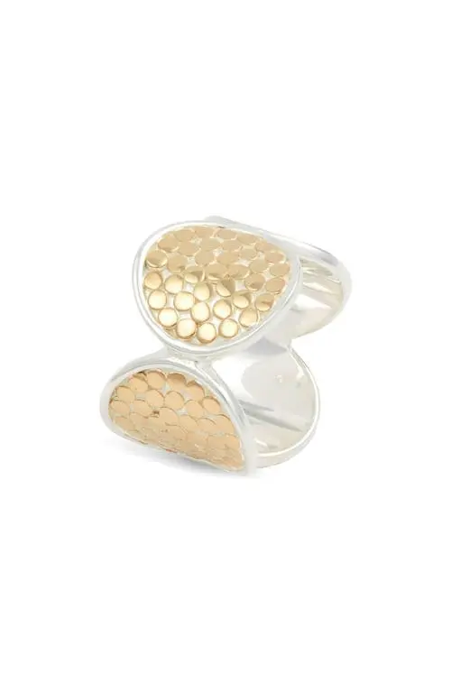 Anna Beck Classic Archive Multi Disc Band Ring - Two Tone
