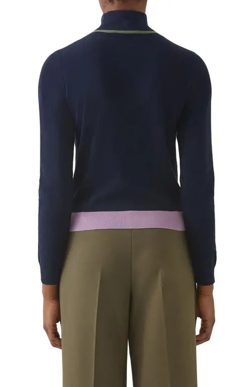 LK BENNETT Natalia Merino Wool Blend Sweater