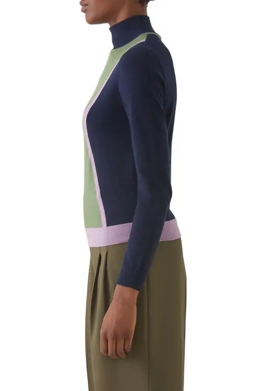 LK BENNETT Natalia Merino Wool Blend Sweater