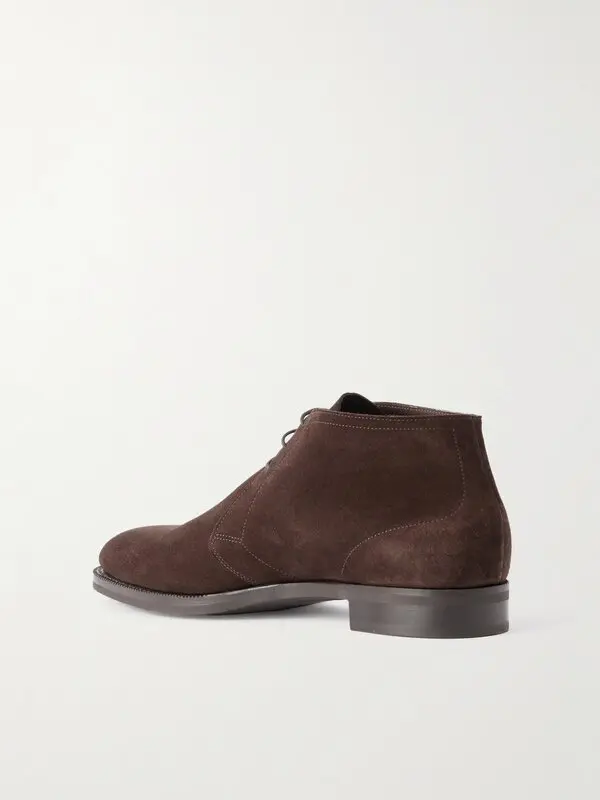 EDWARD GREEN Shanklin Suede Chukka Boots