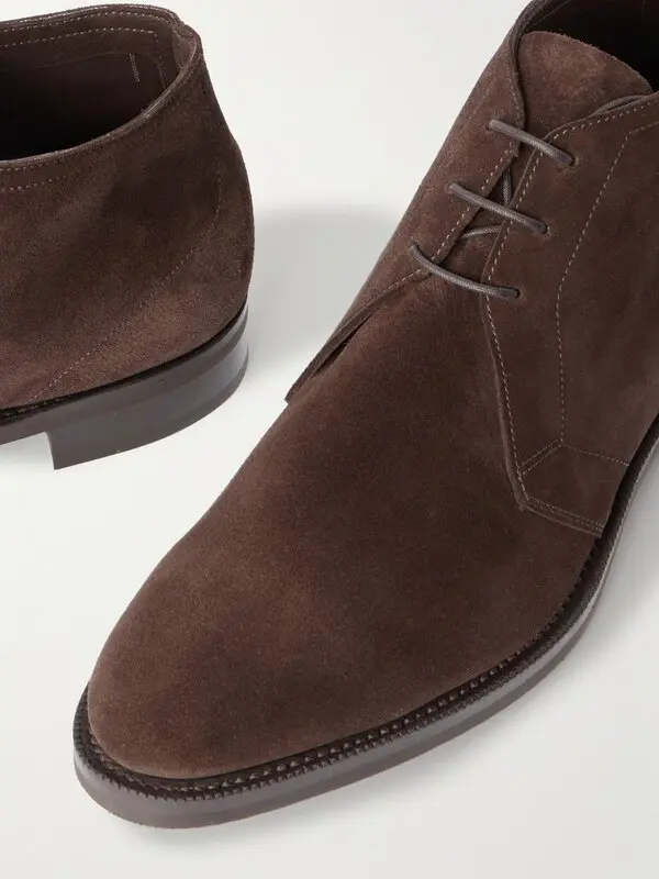 EDWARD GREEN Shanklin Suede Chukka Boots