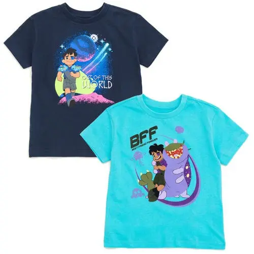 Disney 2-pack T-shirts - Elio Multicolor