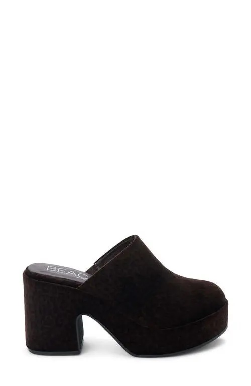 Matisse Jayde Platform Pump - Chocolate Velvet