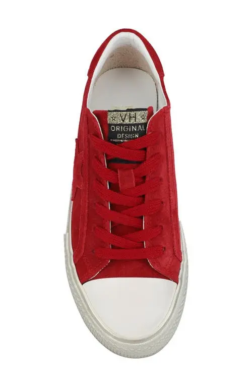 Vintage Havana Amaze Platform Sneakers - Red Suede