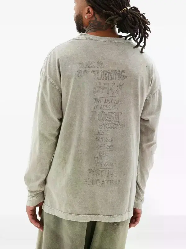 Mihara Yasuhiro Bleached Ls Tee