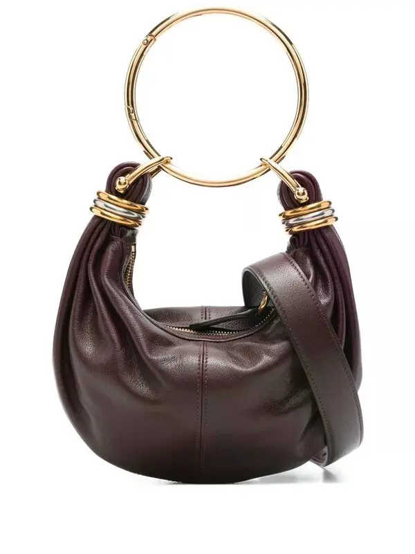 Chloé Circular-handle Leather Tote