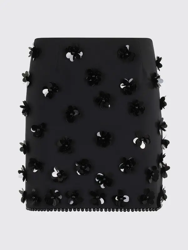 SEMICOUTURE Plain Skirt - Black