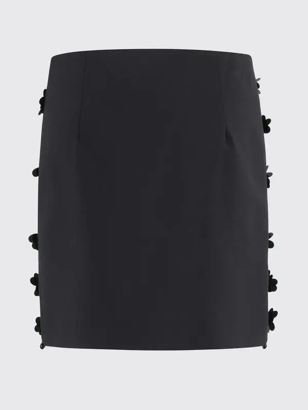 SEMICOUTURE Plain Skirt - Black