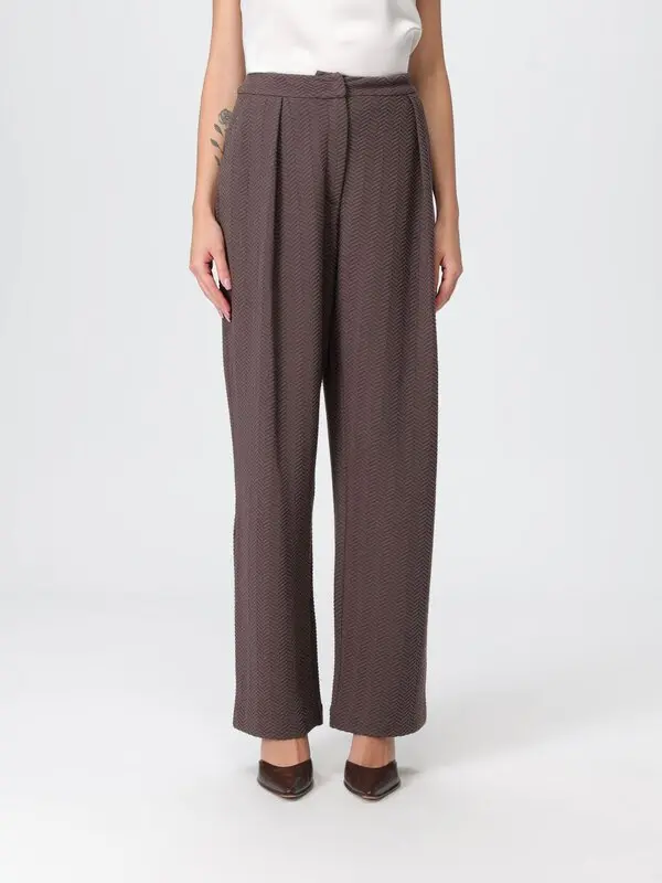 Emporio Armani Wide Leg Trousers