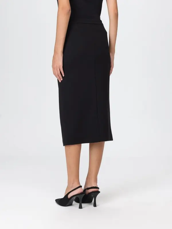 Pinko Button Detailed Midi Skirt