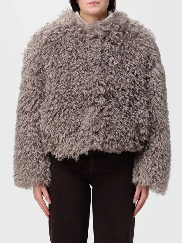 Tagliatore Fur Coat - Grey