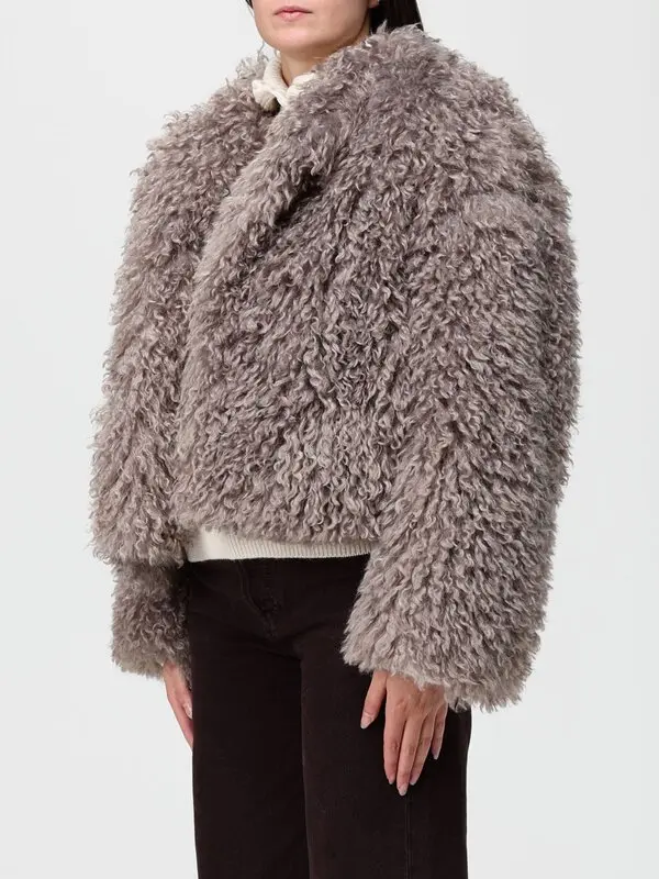 Tagliatore Fur Coat - Grey