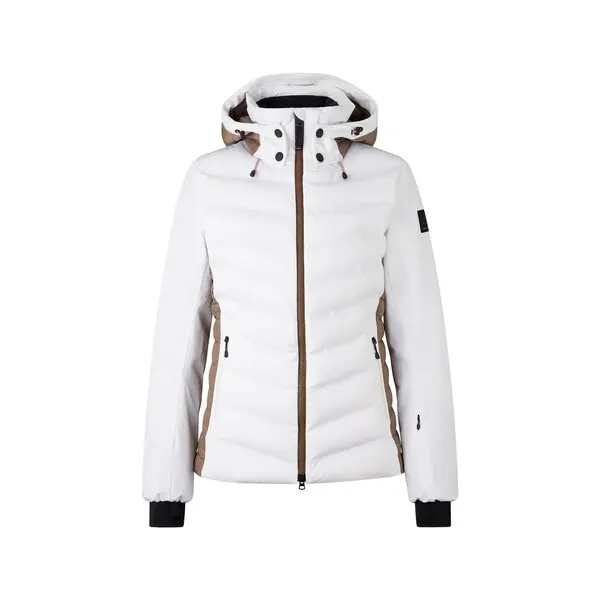 Bogner Janka Ski Jacket - White/brown
