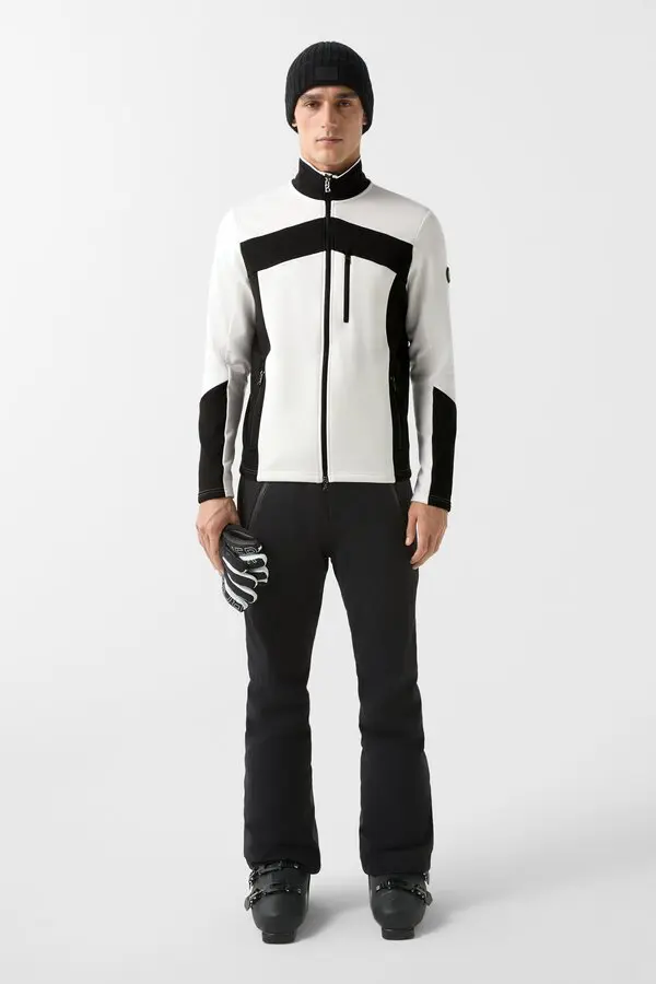 Bogner Mid-layer Jacket - Off-white/black