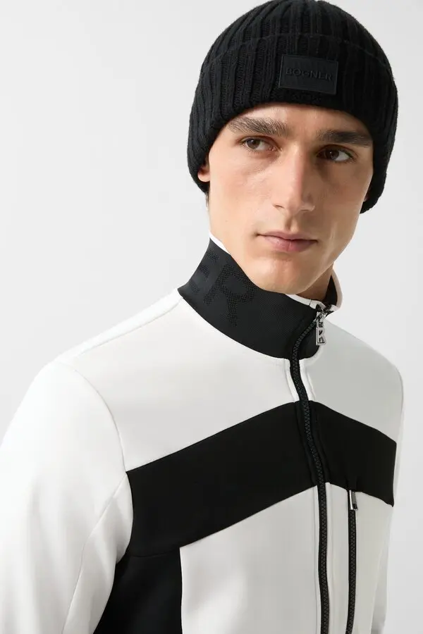 Bogner Mid-layer Jacket - Off-white/black