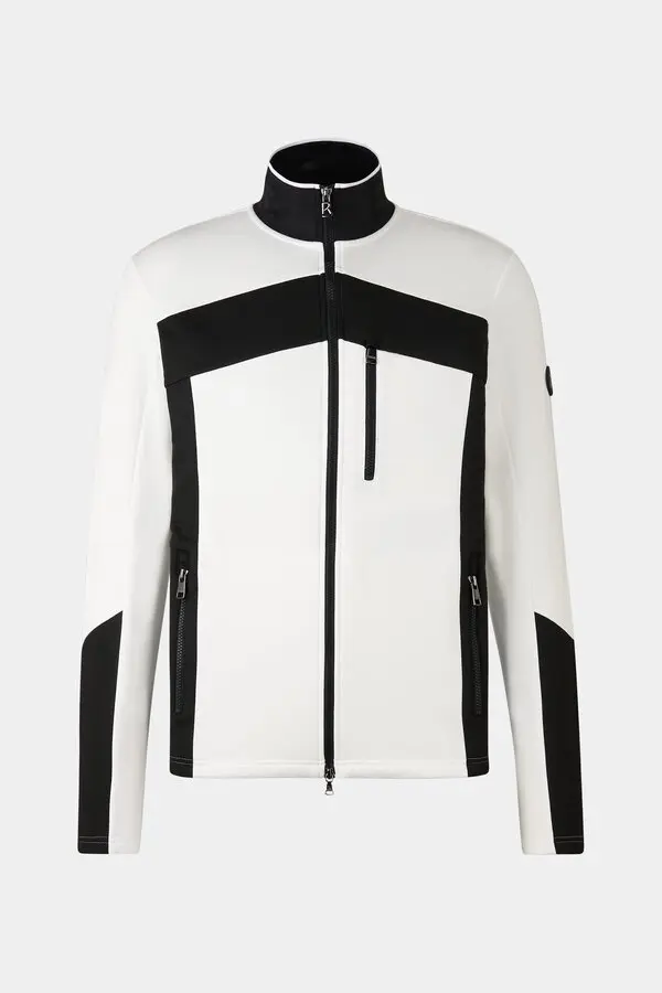 Bogner Mid-layer Jacket - Off-white/black