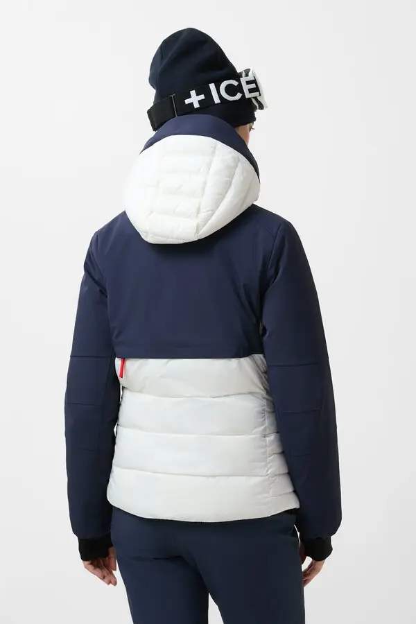 Bogner Janka Ski Jacket - Navy Blue/white