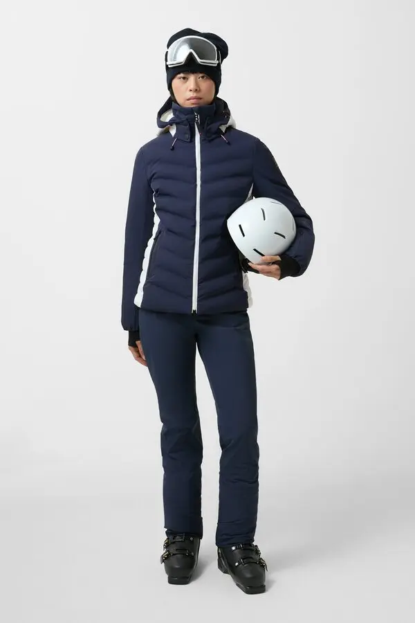 Bogner Janka Ski Jacket - Navy Blue/white